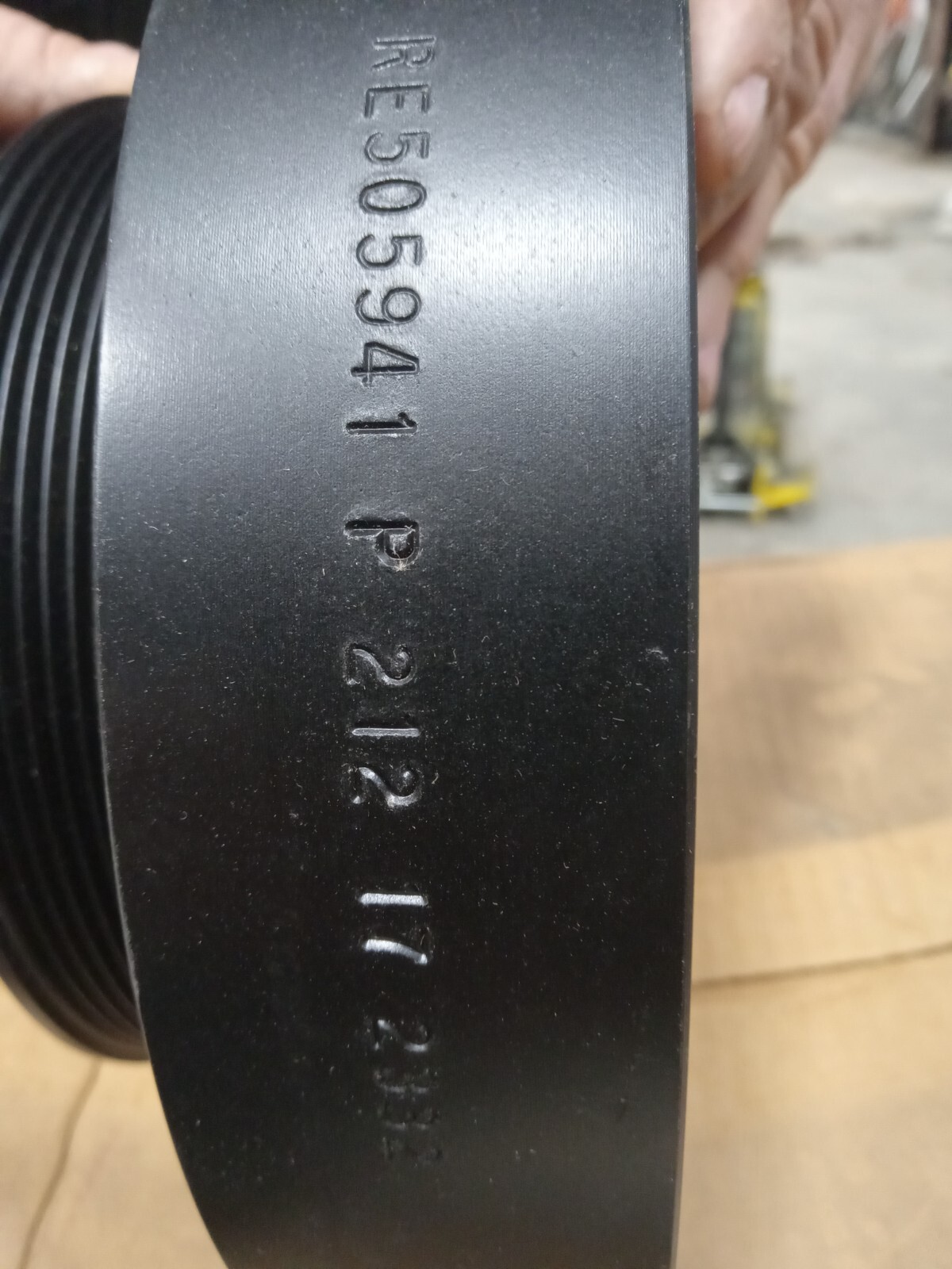 John Deere RE505941 Crankshaft Pulley Torsional Damper 6068 Engines for ...