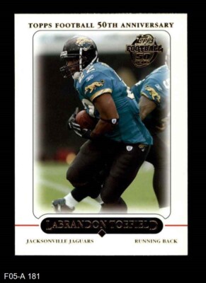 2005 Topps #181 LaBrandon Toefield Jaguars LSU 8 - NM/MT | eBay
