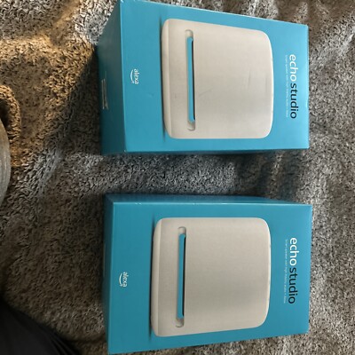 Amazon Echo Studio w/ Dolby Atmos, Spatial 3D Audio, Alexa Smart ...