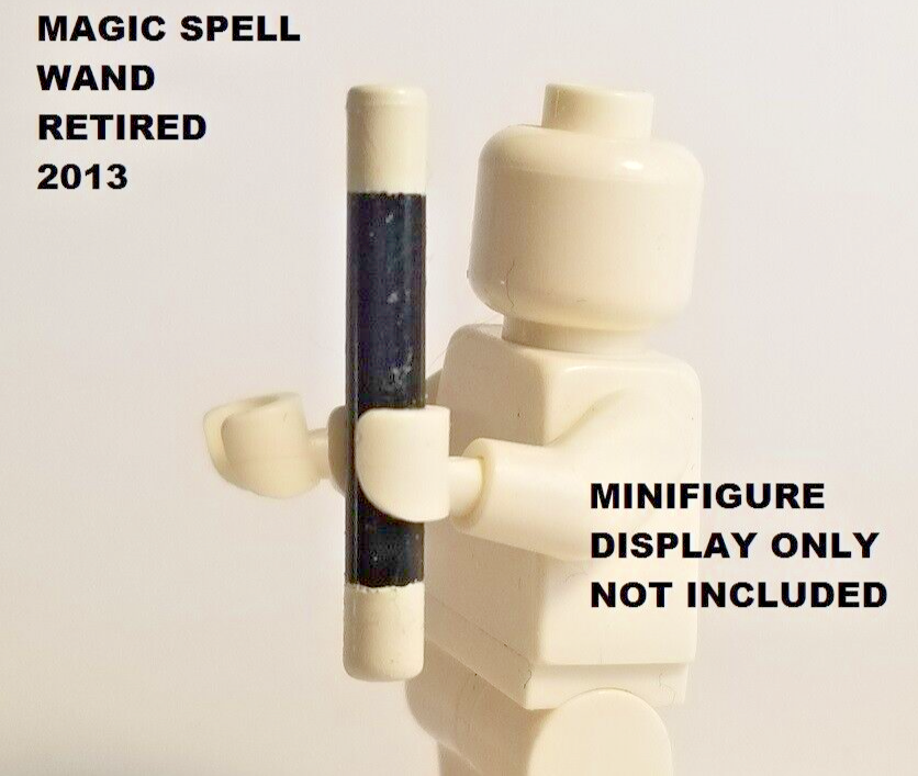 Lego Minifigure Black and White Magic Wand Friends Dress Up Harry ...
