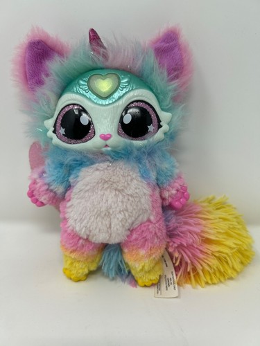 Magic Mixies Rainbow Fox Unicorn Magical Misting Pet Plush Doll Tested ...