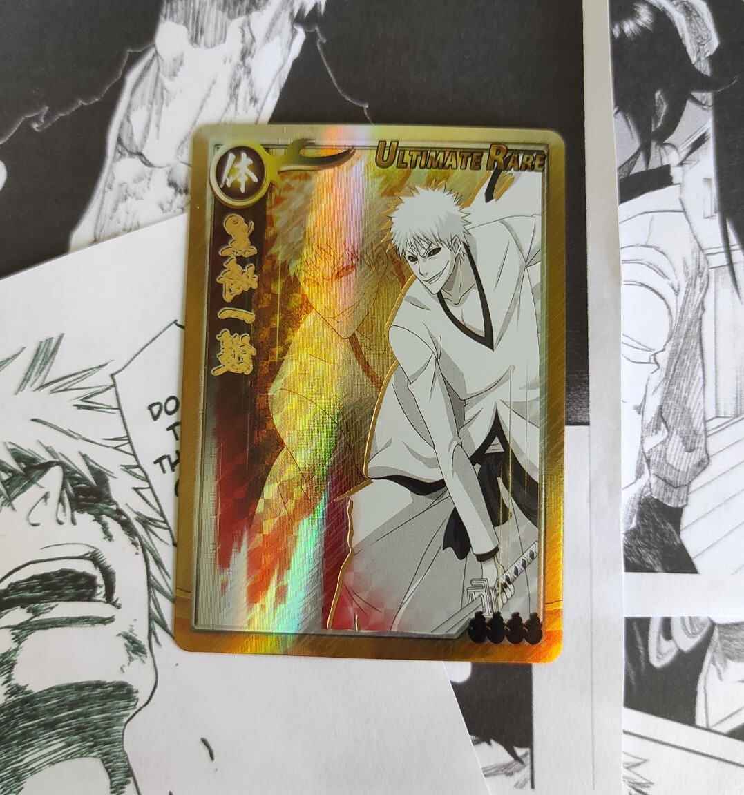 Bleach Blood War TCG Card Game - White Ichigo Hollow - ULTRA Rare ...