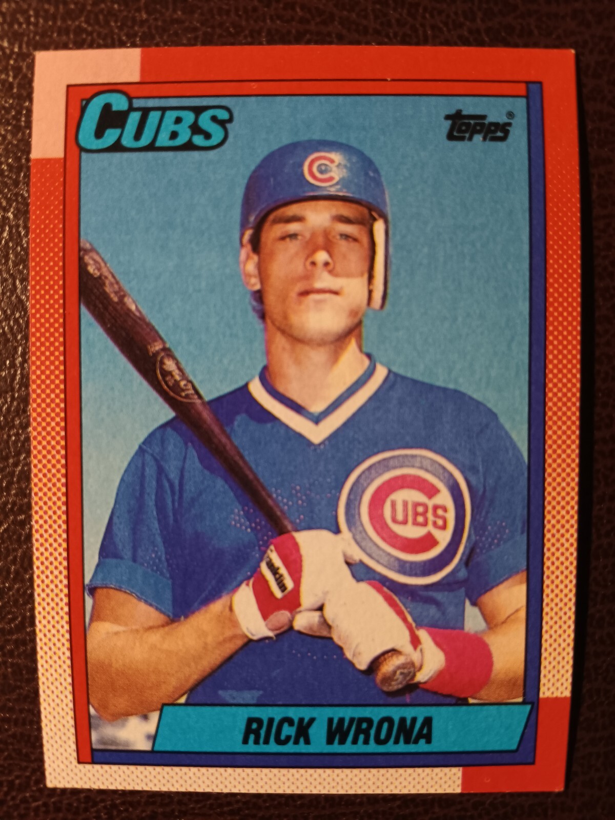 RICK WRONA CHICAGO CUBS 1990 TOPPS BASEBALL CARD #187 | eBay