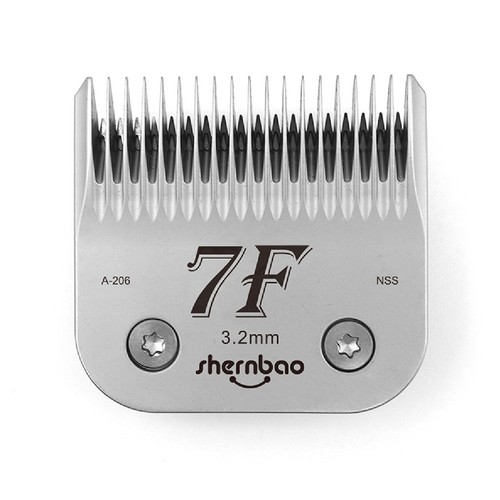 Shernbao A5 SS-Ceramic Clipper Blade Size 7F, 3mm Dog Pet Grooming | eBay
