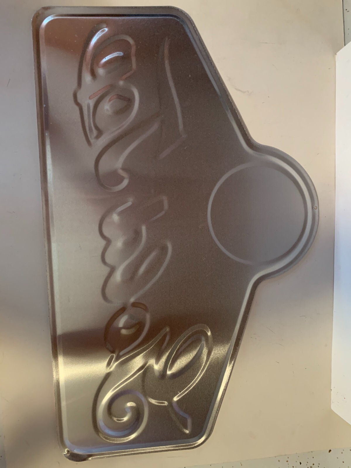 REISCH GOLD TOP BEER REISCH BREWING CO. SPRINGFIELD ILL TIN SIGN 17 x ...