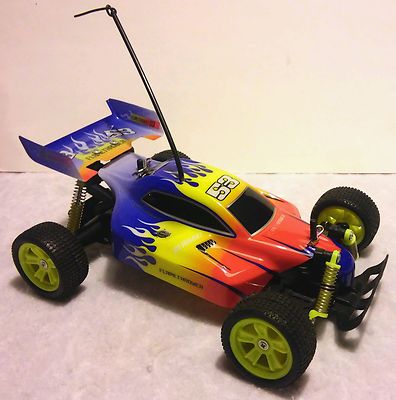 RARE - NEW 27MHZ FLAME THROWER #53 RADIO CONTROLLED RC CAR ONLY | eBay