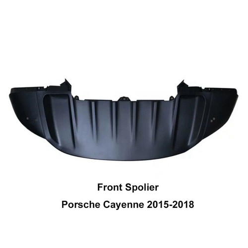 Front Bumper Valance Air Deflector Spoiler Porsche Cayenne 15-18 ...