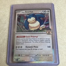 Hop's Snorlax 117/159 Sv09: Journey Together Reverse Holo for sale ...