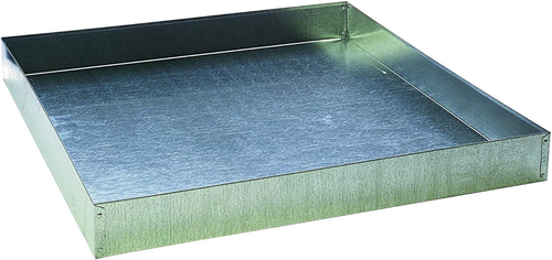 Steel Dropping Pan - Pet Lodge - Heavy Duty Galvanized Waste Pan ...