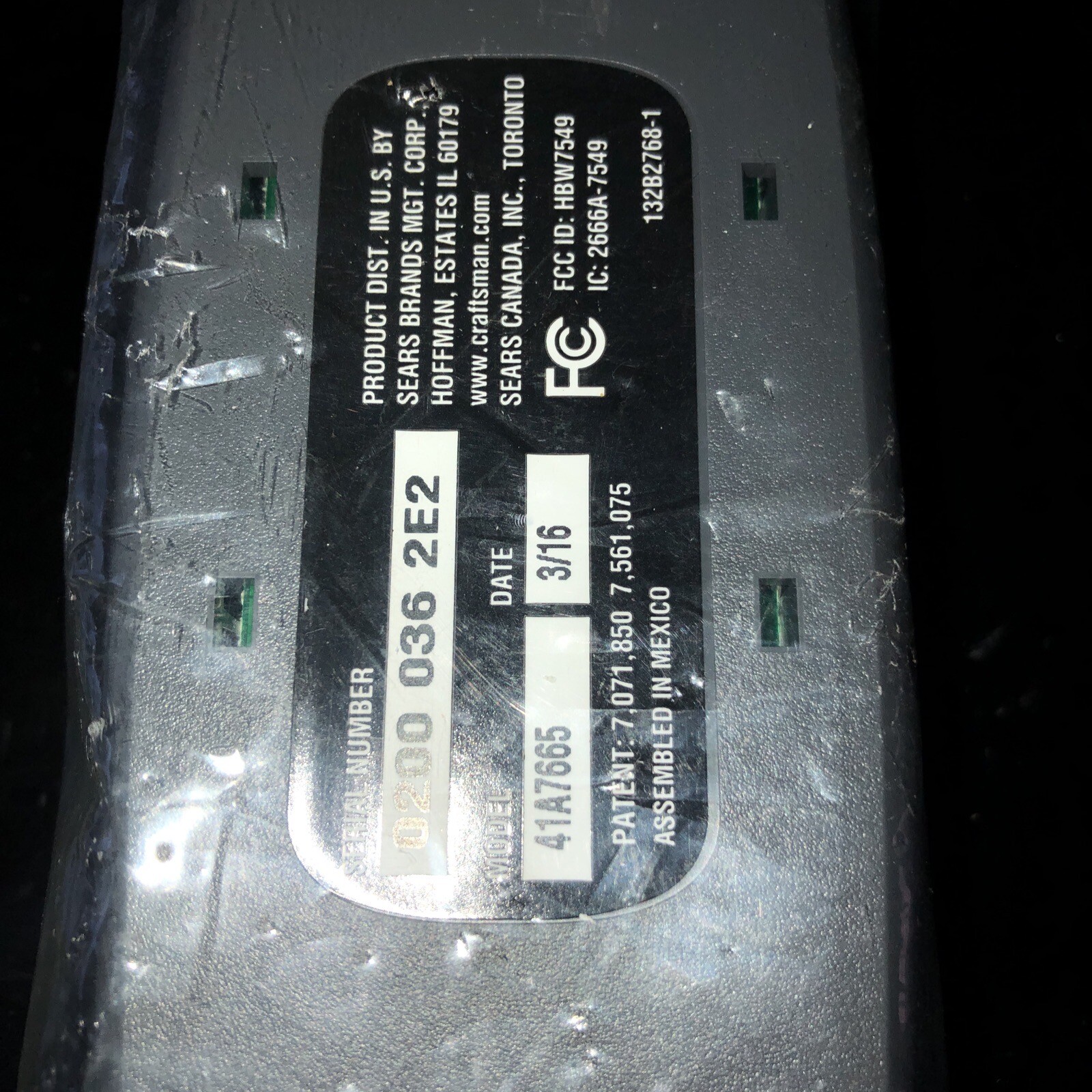 Craftsman+Internet+Gateway+AssureLink+for+Garage+Opener+Model%23 ...