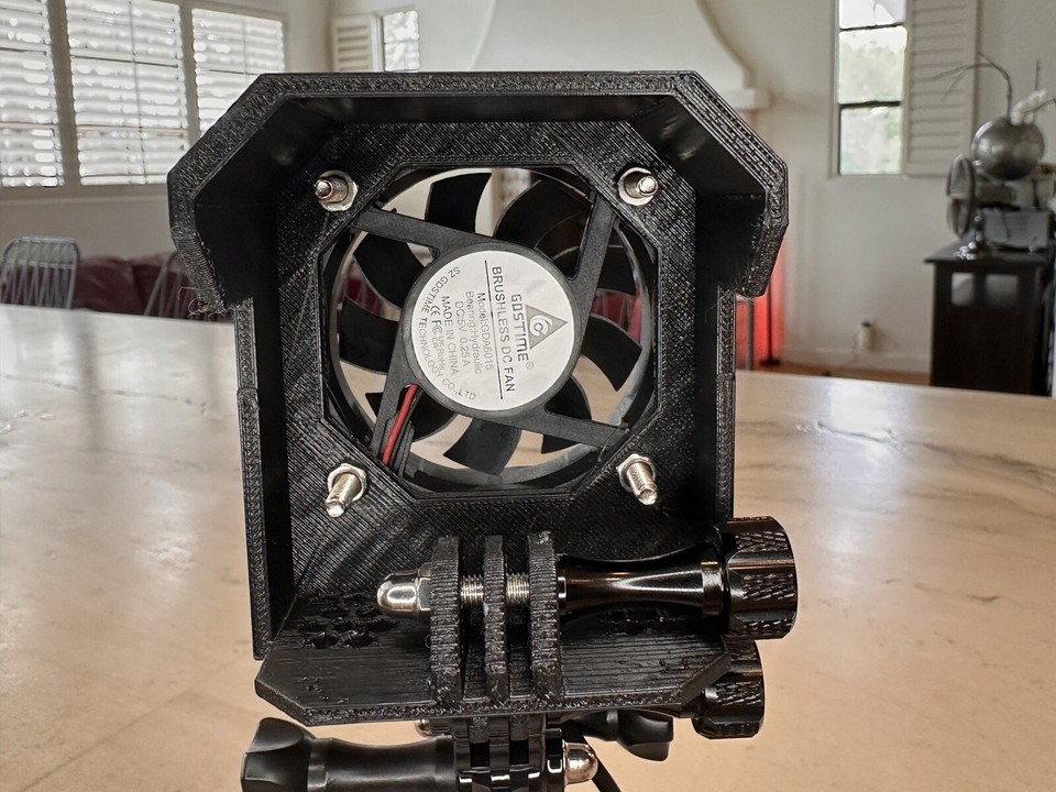 GoPro Cooling Fan Case Black | eBay