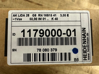 HEIDENHAIN AK LIDA 28 scanning head ID# 813054-01 & ID# 1179000-01 new ...