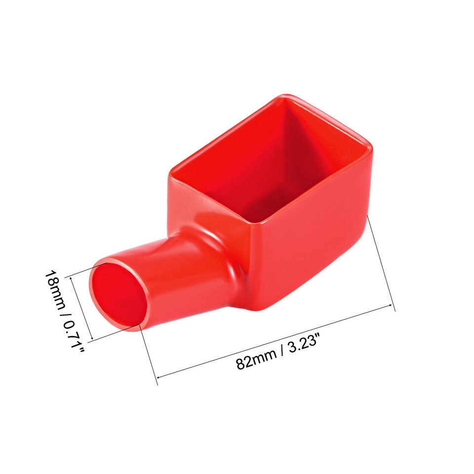 Electrical Battery Terminal Insulating Rubber Covers for 18mm Cable 1 ...