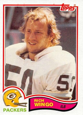 1982 Topps #368 Rich Wingo Packers NM-MT | eBay
