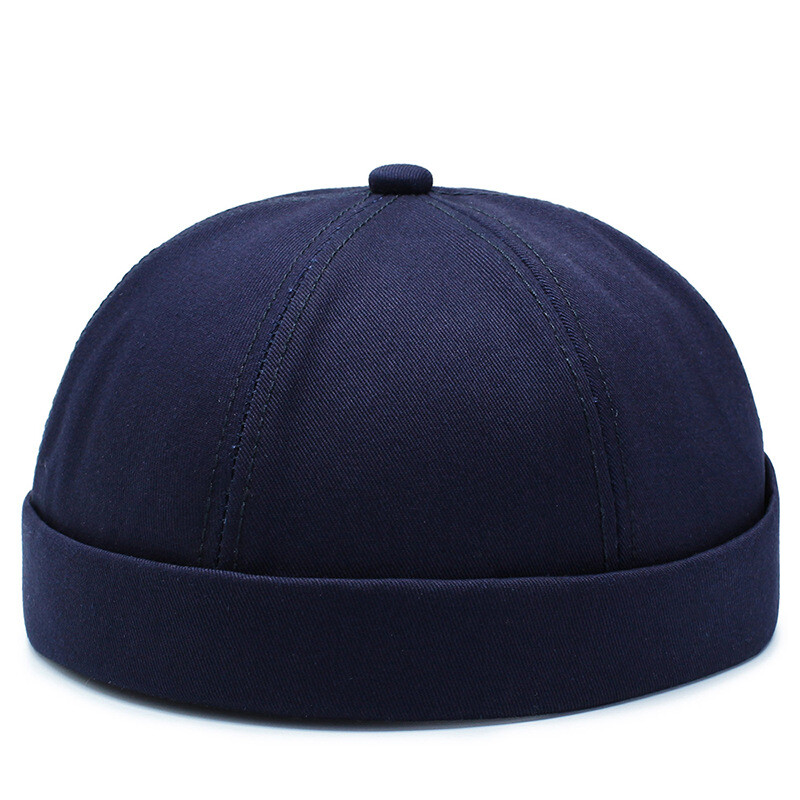 Unisex Skullcap Sailor Hat Cap Beanie Hip Hop Party Retro Cuff Brimless ...