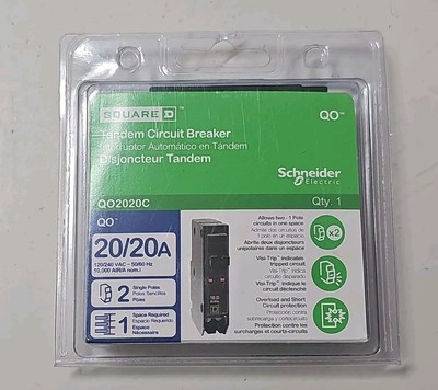 Circuit Breakers, Transformers - Square D Qo Tandem