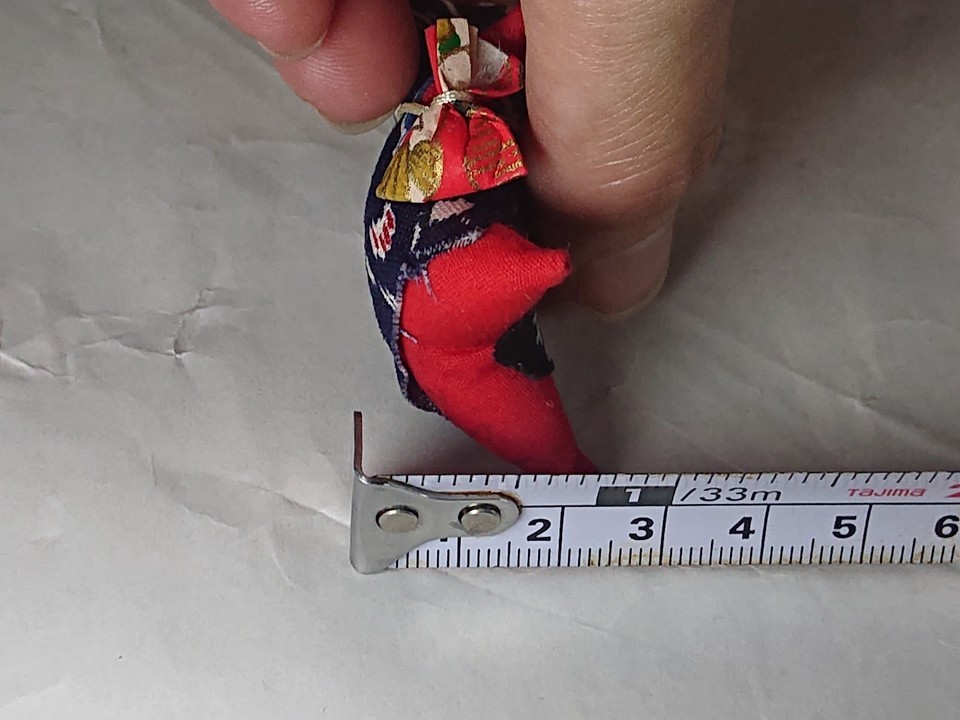 Good luck Sarubobo netsuke key ring 4.7cm / Hida in Gifu Japan | eBay ...