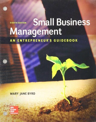 Mary Jane Byrd Loose Leaf Small Business Management: An Entrep (Loose ...