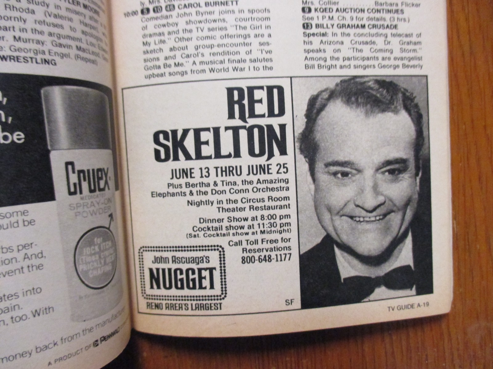 June-1974 TV Guide(MARILYN BAKER/MAGGIE MALOOLY/JOHN DAVIDSON/PATRICIA ...