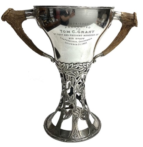 1907 Sterling Silver California Shreve & Co Presentation Trophy Cup | eBay