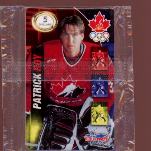 1997-98 Valu-Net Team Canada Phone Cards Patrick Roy (Sealed) | eBay
