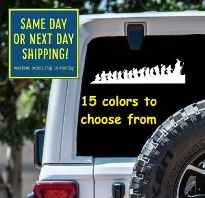 4 Sizes THE HOBBIT STICKER DECAL UNEXPECTED JOURNEY Car Window Laptop ...