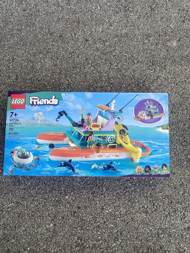 LEGO 41734 Friends Sea Rescue Boat 41734 717 PCS Set 6425655 Brand New ...
