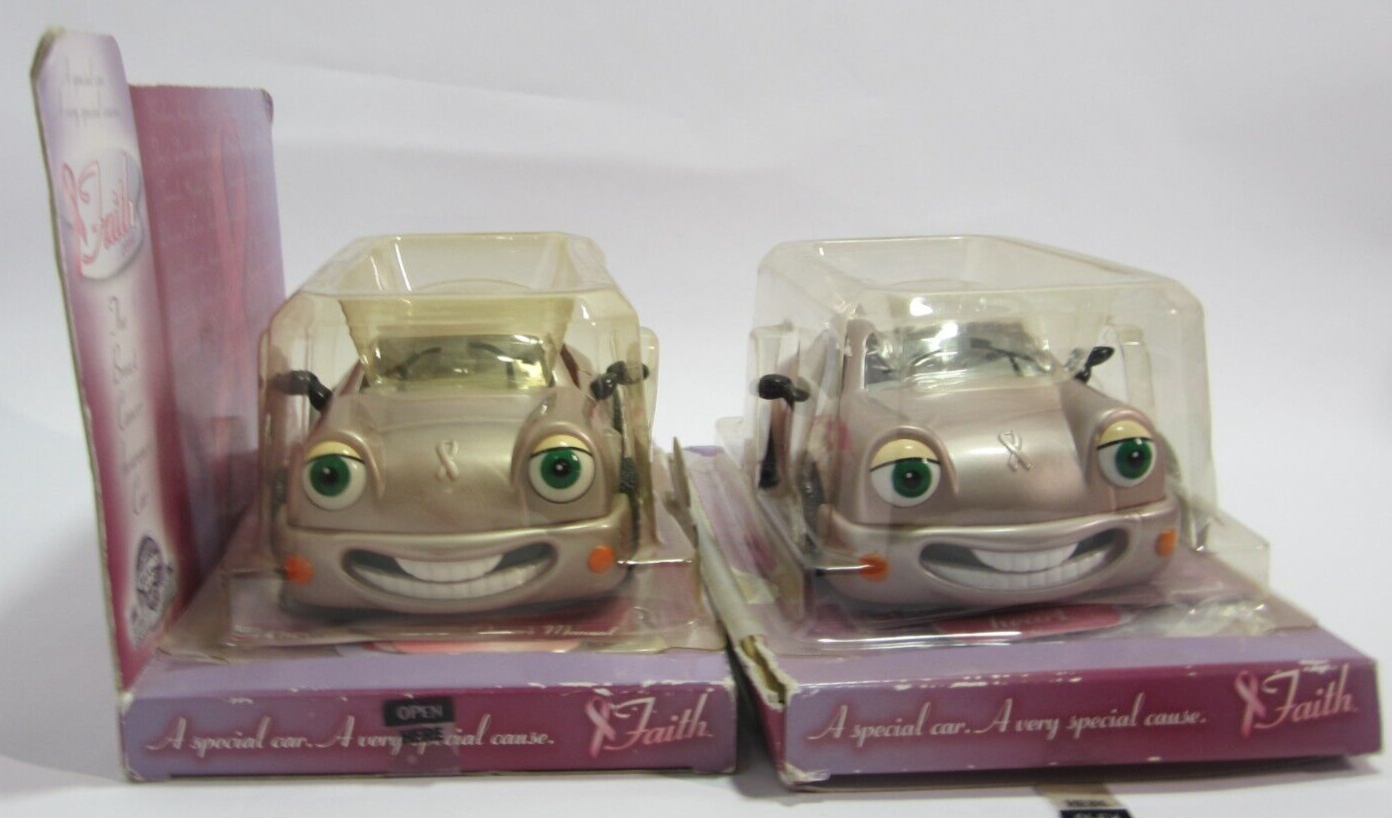 Lot of 2 Chevron Cars Faith Breast Cancer Awareness Special Edition ...