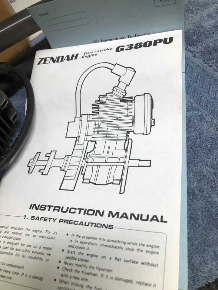 quadra zenoah 38cc gas engine estate find | eBay