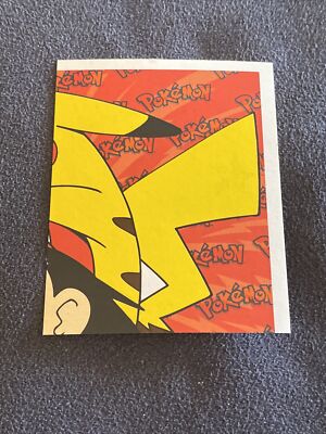1999 Merlin Pokémon Sticker #152 Ash & Pikachu | eBay