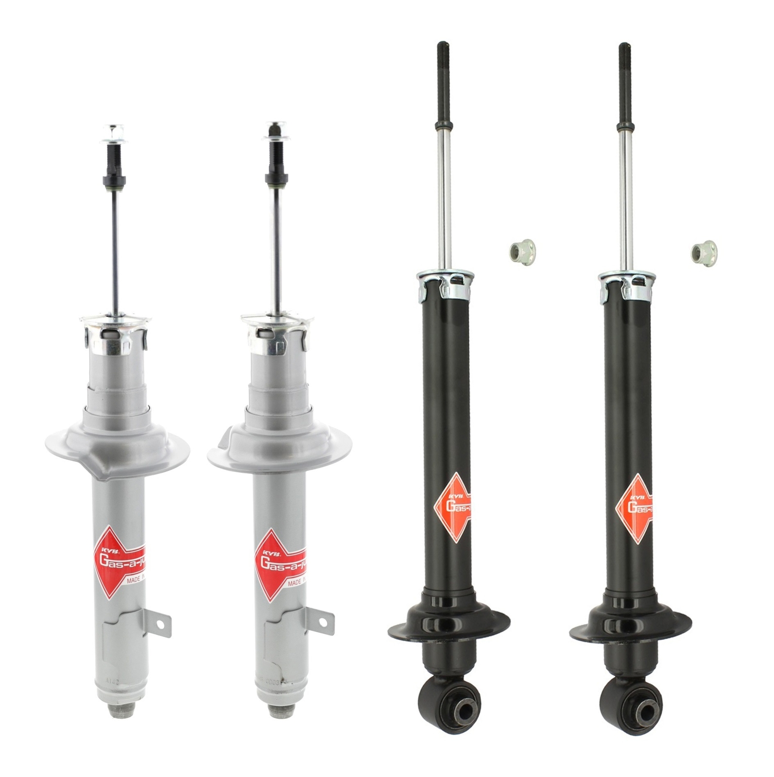 KYB Front & Rear Suspension Strut & Shock Absorbers Kit for Lexus G350 ...