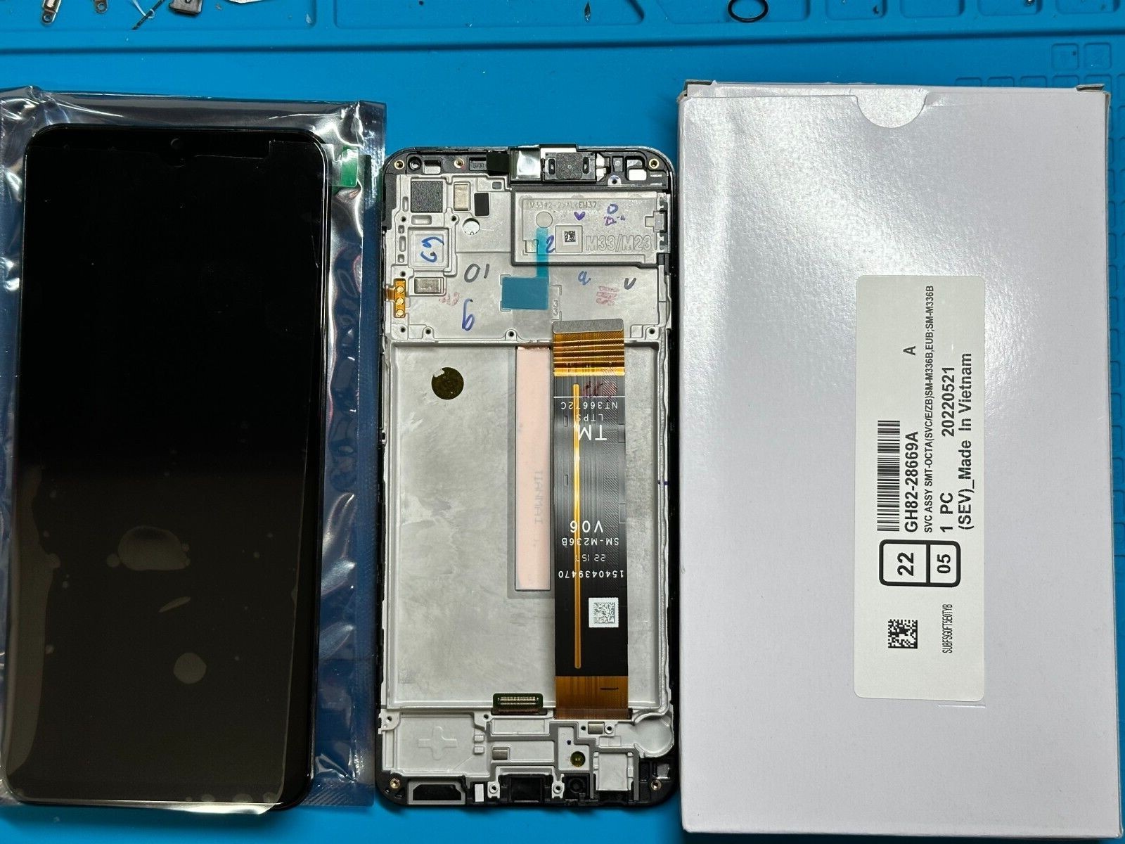 SAMSUNG M33/M23 5G SM-M236B M336B/DS GALAXY M236 LCD SCREEN DISPLAY ...