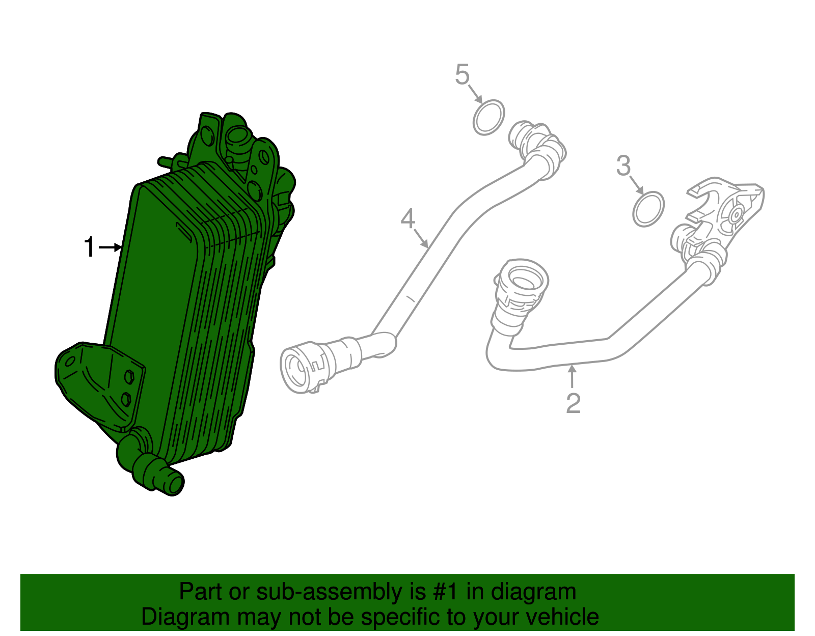 BMW Genuine Transmission Oil Cooler 17218607237 for sale online | eBay