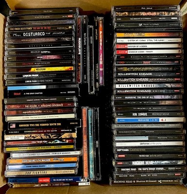 Lot of 120 90s/2000s rock-metal-alternative CDs | eBay