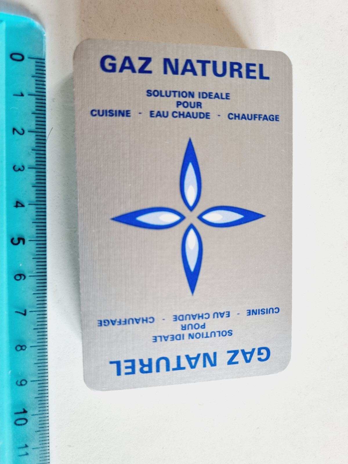 Cards For Game Gaz Naturel Poker Bridge Original Vintage 80s Playing ...
