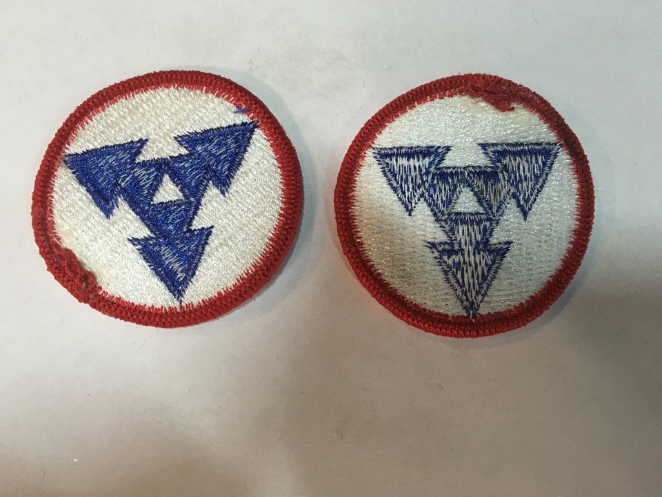 Lot of 2 U.S Army 3D SUSTAINMENT COMMAND Patches Patch Class A Uniform ...