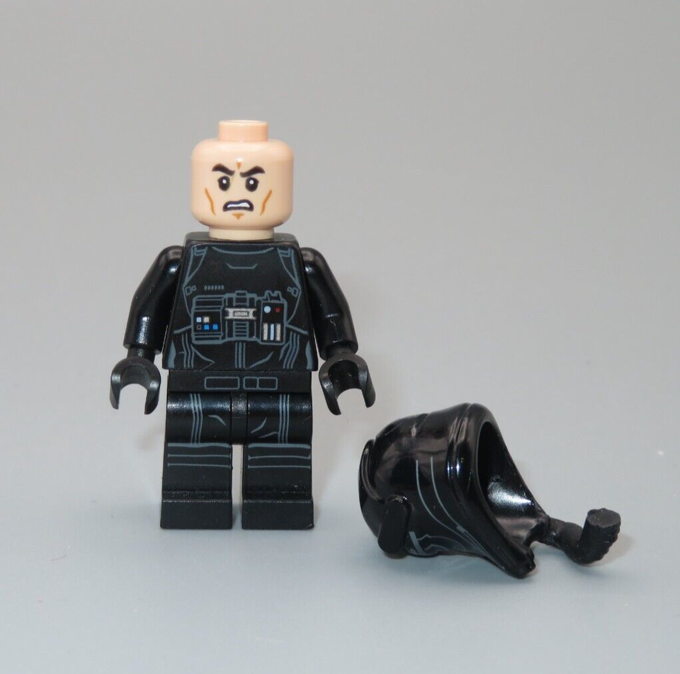 Lego First Order TIE Pilot black Star Wars minifigure 75194 75272 | eBay