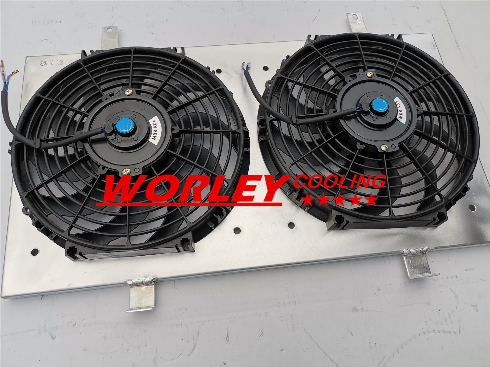 VIC-aluminum Shroud + 2 x12" Fans For Nissan Silvia S14 S15 SR20DET ...