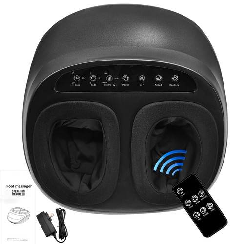 Foot Massager for Shiatsu Deep Kneading Massage W/ Heat Rolling and ...