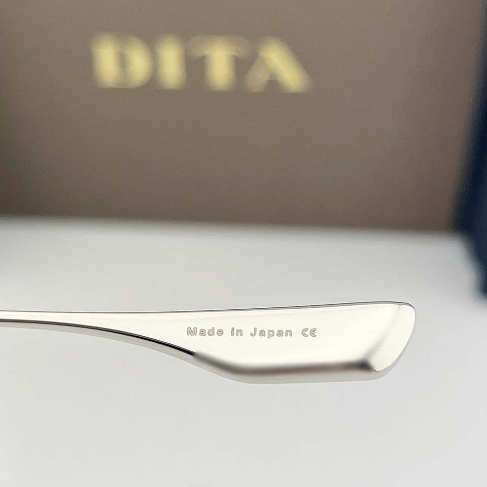 DITA SUBSYSTEM Aviator Sunglasses Gold Silver Grey Gradient Lenses DTS141-A-01 | eBay