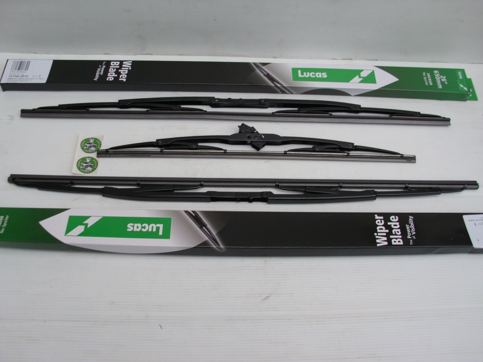 RANGE ROVER L322 WINDSCREEN WIPER BLADE SET FRONT & REAR OEM 02 > 12 ...