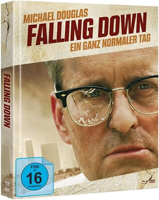 FALLING DOWN *2 Disc Mediabook / Michael Douglas* NEW Region B Blu Ray ...