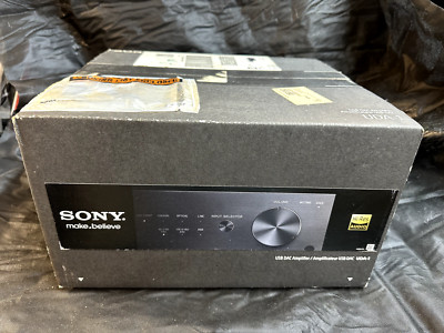 Sony UDA-1 stereo integrated amplifier with built-in DAC, New, Black ...