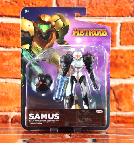 Metroid SAMUS Aran Phazon Suit With Morph Ball 5" Action Figure | eBay