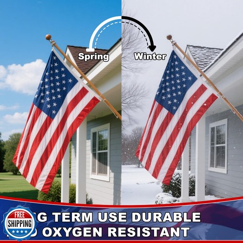 American Flag 3x5 Ft for Outside Display,American Flags for Outside 3x5 ...