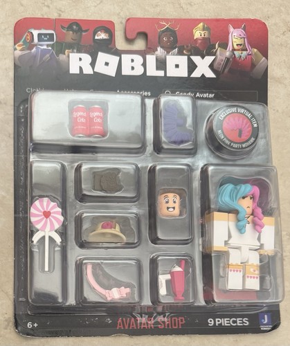 ROBLOX Avatar Shop Series Collection CANDY AVATAR w/ Virtual Neon Party ...