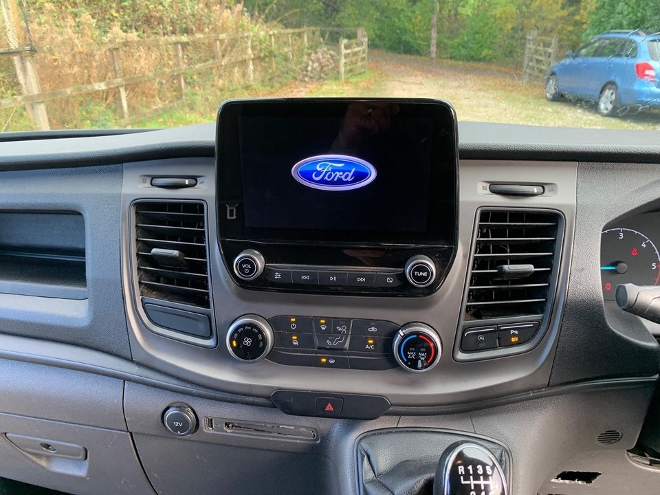 2019 FORD TRANSIT CUSTOM SWB TREND SILVER **WET BELT DONE**NO VAT ...