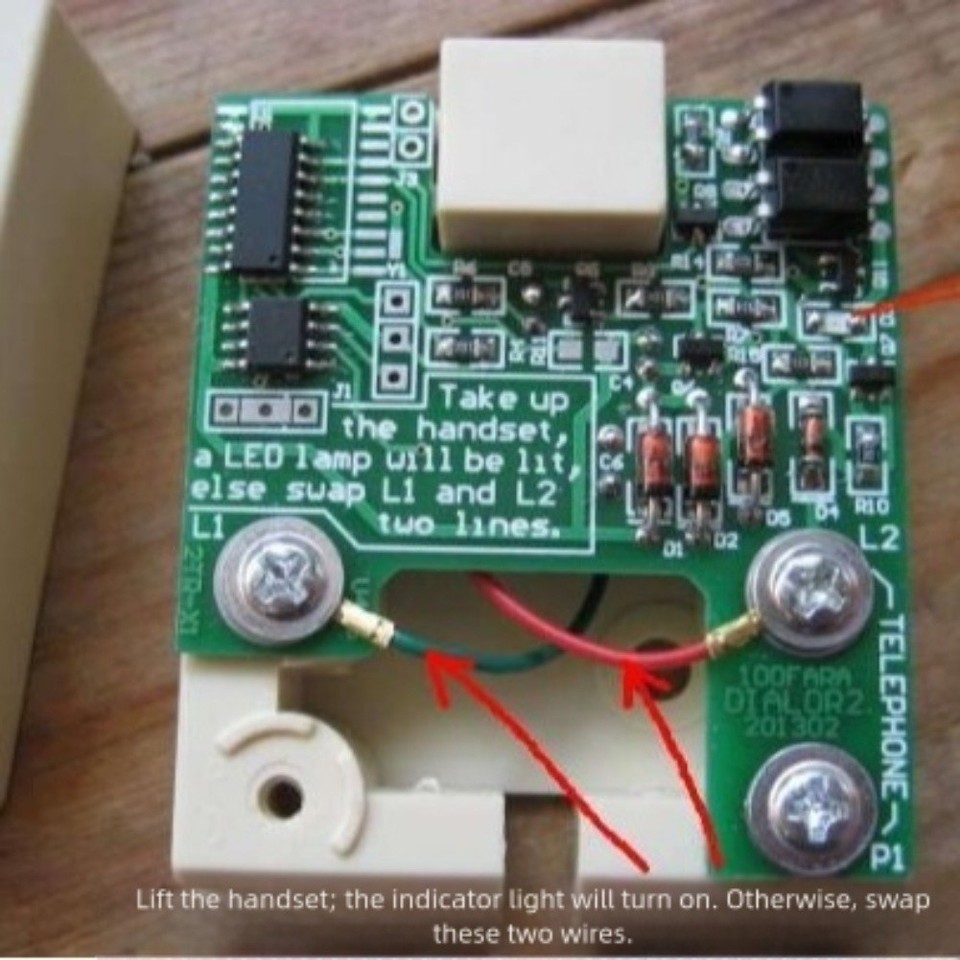 Pulse to Dual Tone Conversion Telephone Converter for Old Phone Models ...