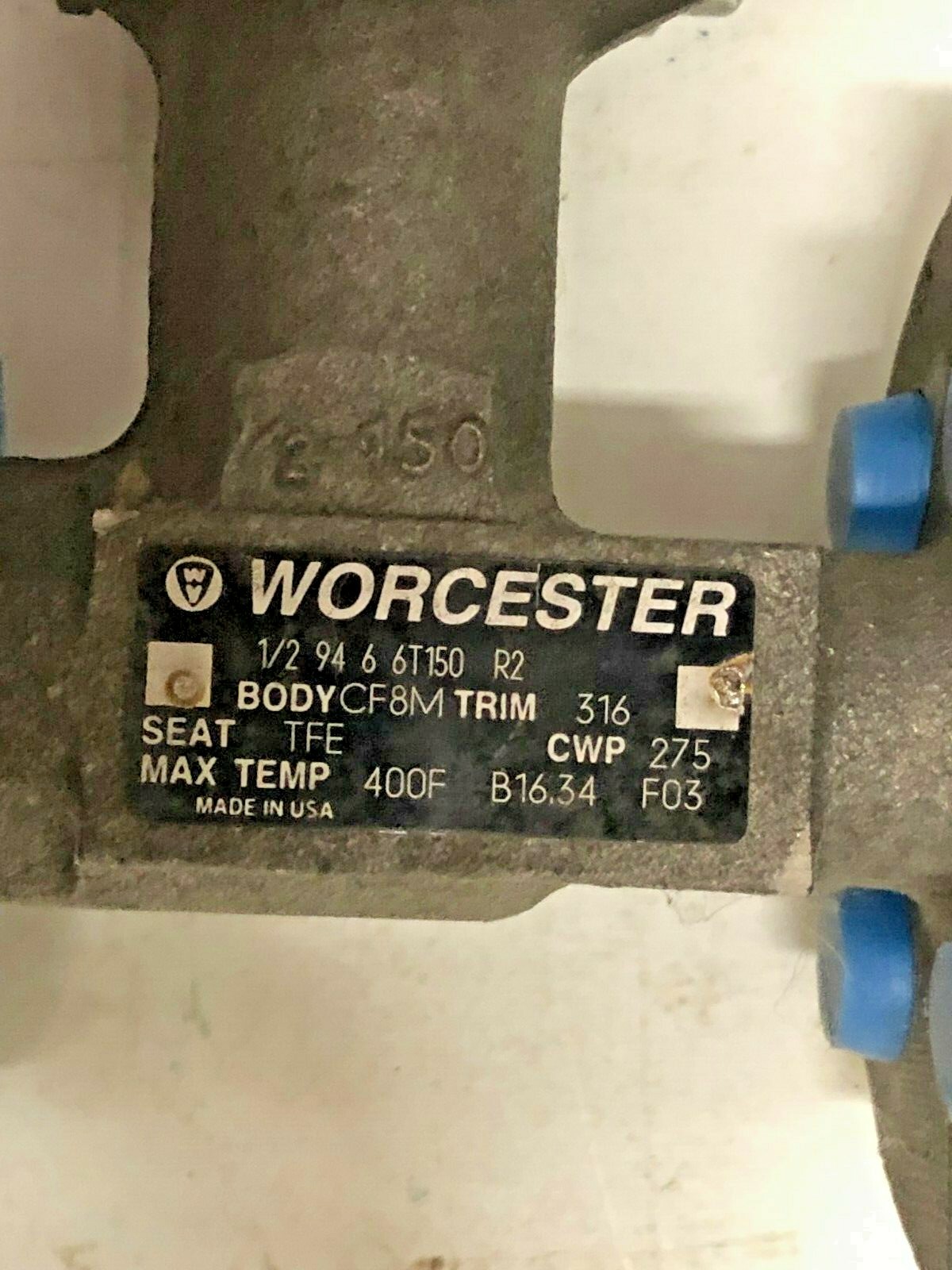 Worcester 1/2" Flange Ball Valve 9466T150R2 | eBay