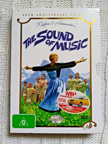 THE SOUND OF MUSIC – DVD, 2-DISC BOX SET- R-4, LIKE NEW, FREE POST IN ...